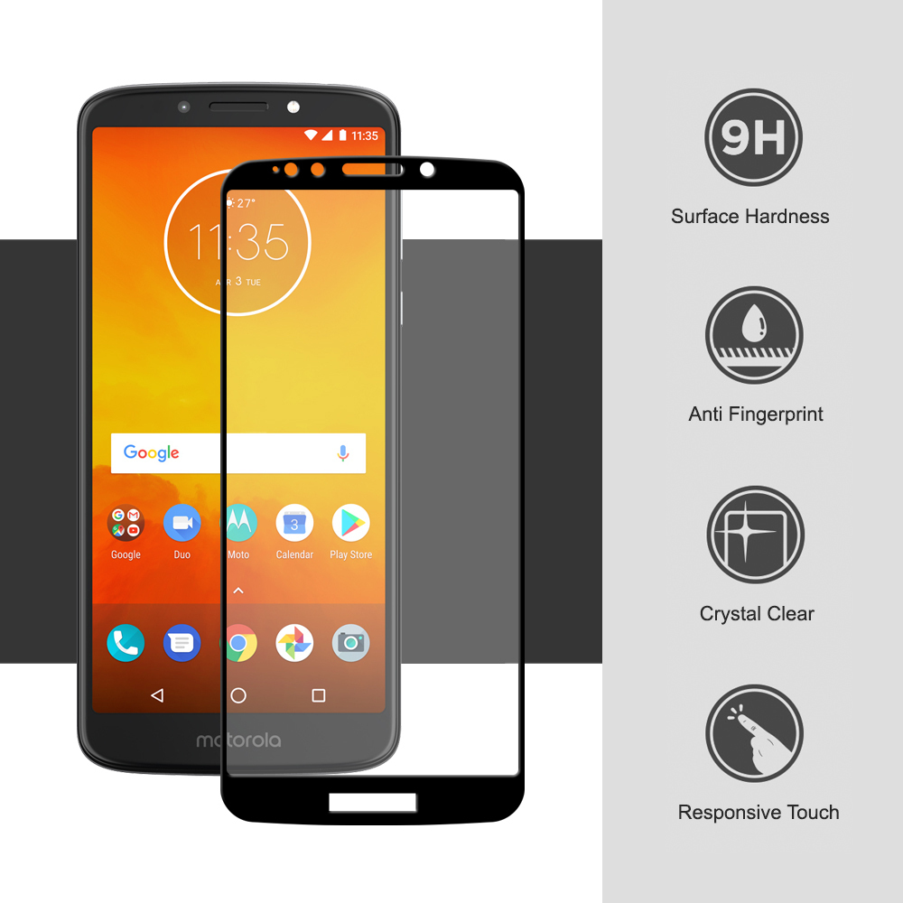 Full Tempered Glass Screen Protector for Moto E5 / G6 Play
